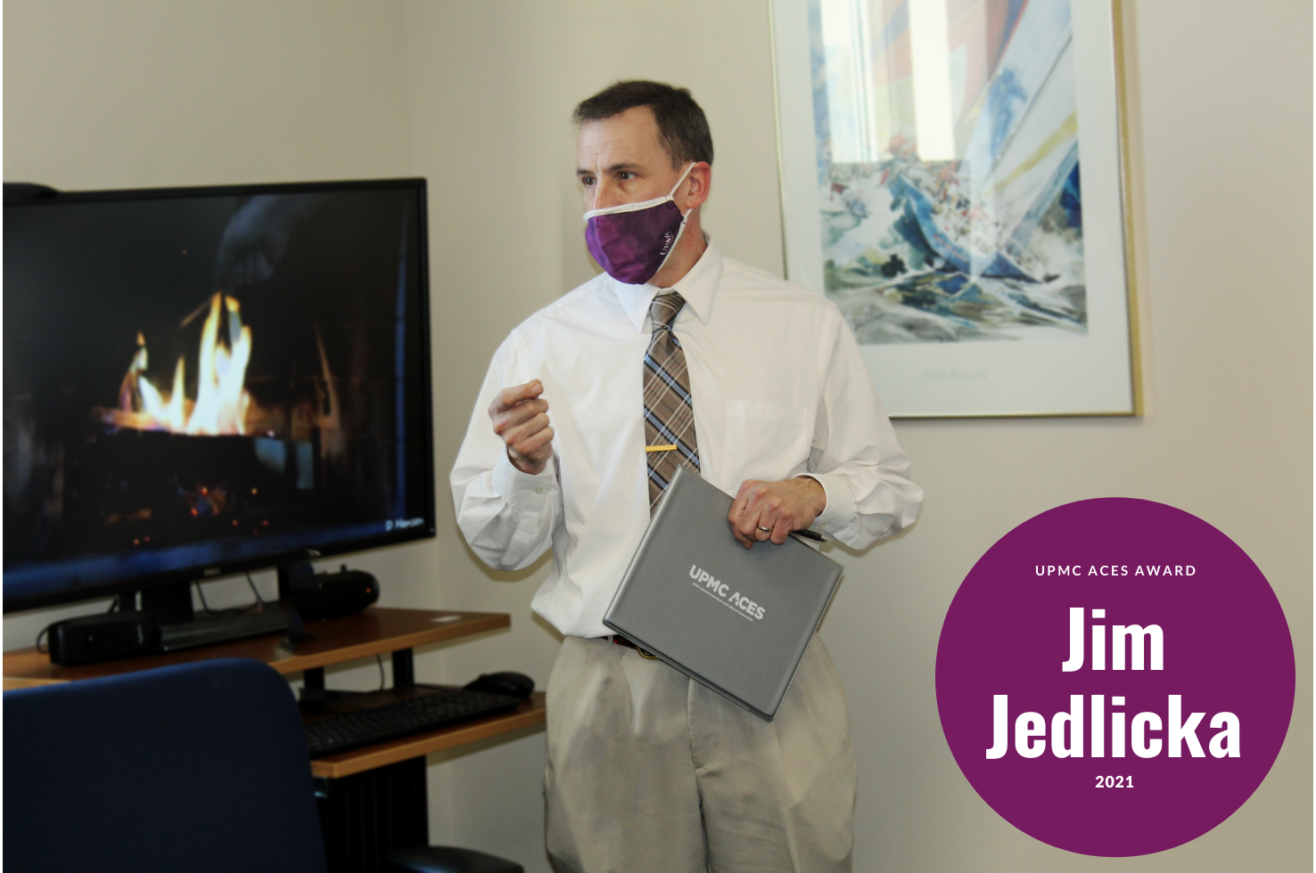 Jim Jedlicka Receives 2021 UPMC Award for Commitment to Excellence in Service (ACES ...